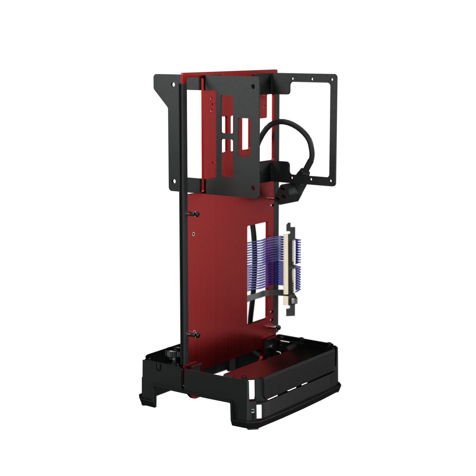 LOUQE RAW S1 - Vertical Small Form Factor (SFF) Gaming PC Case